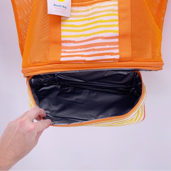 Sun Squad | Bags | New Sun Squad Beach Bag With Detachable Cooler ...